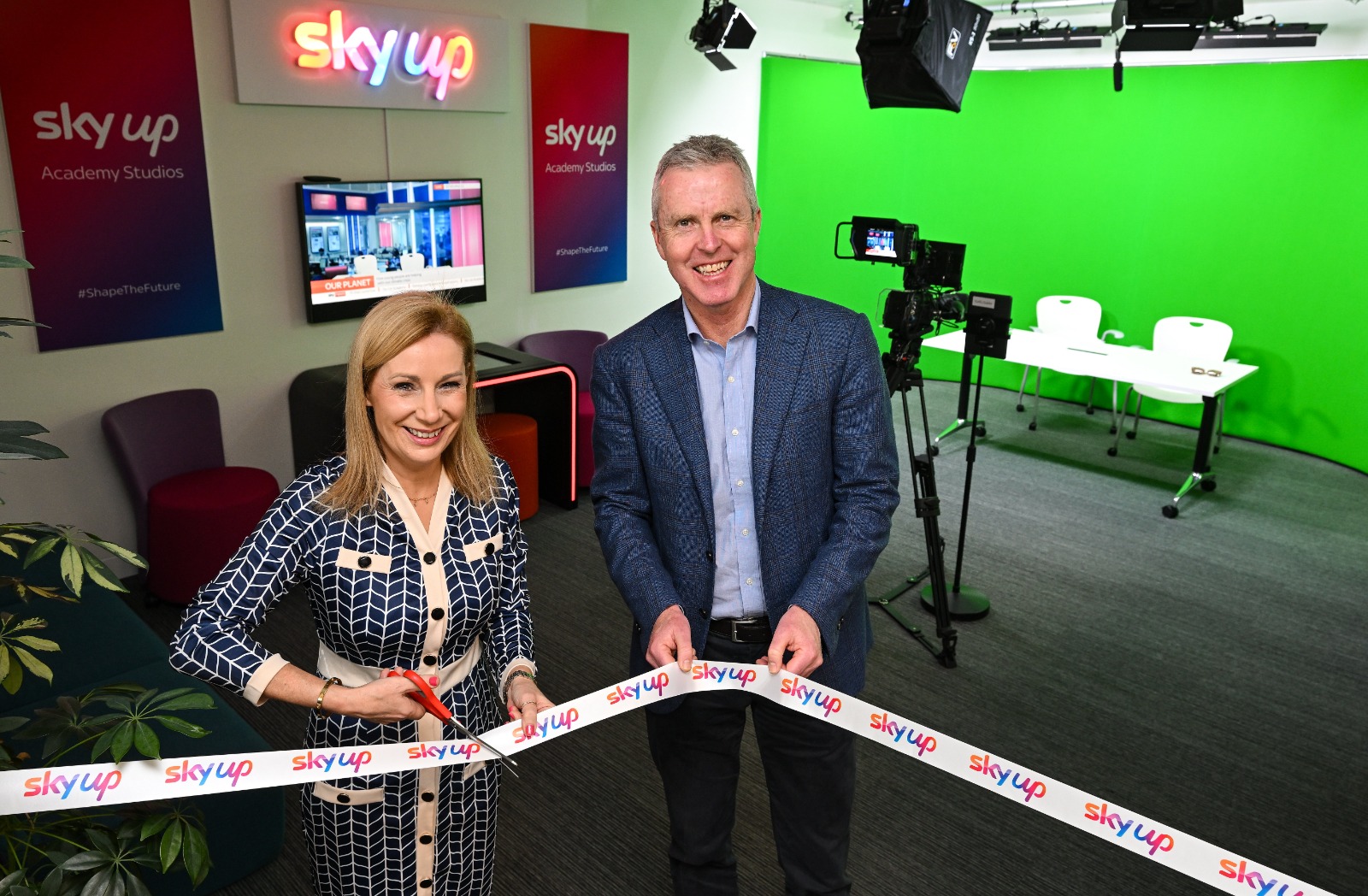 Sky Up Academy Studio launched - Media Literacy Ireland