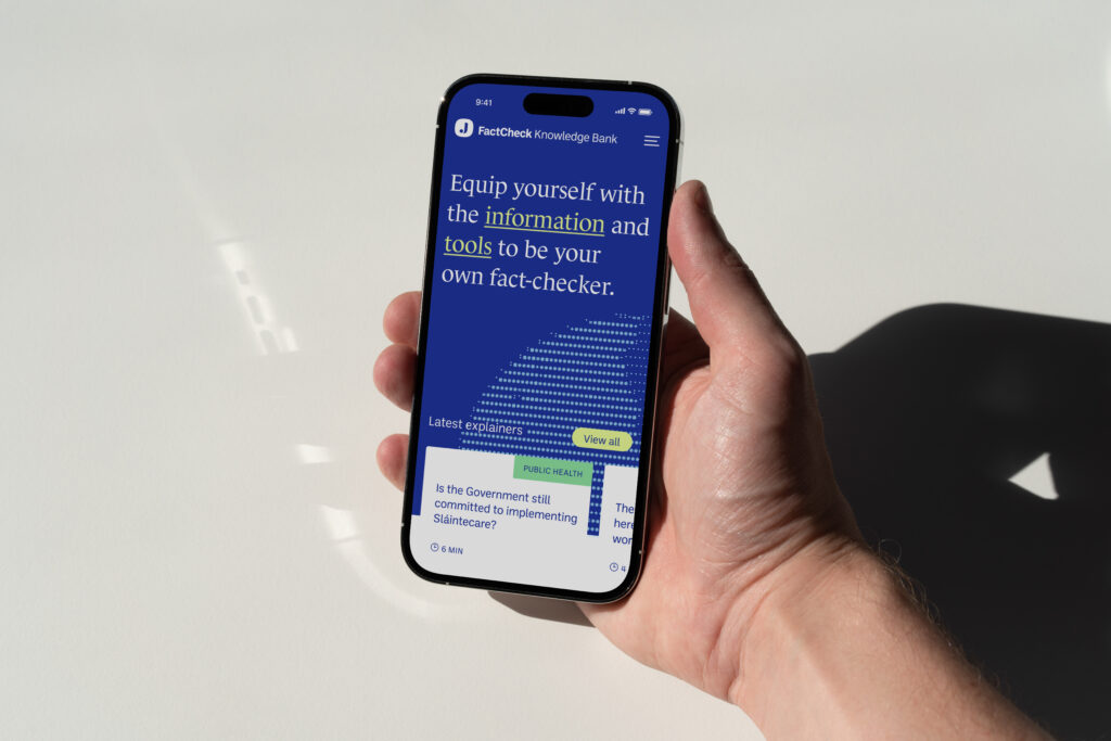 FactCheck Knowledge Bank - Media Literacy Ireland